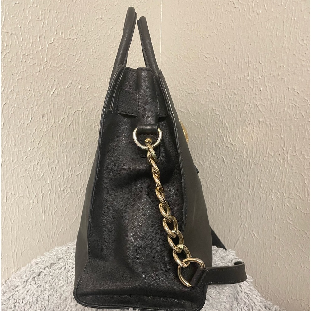 Michael Michael Kors Lock And Key Black Purse - Gem
